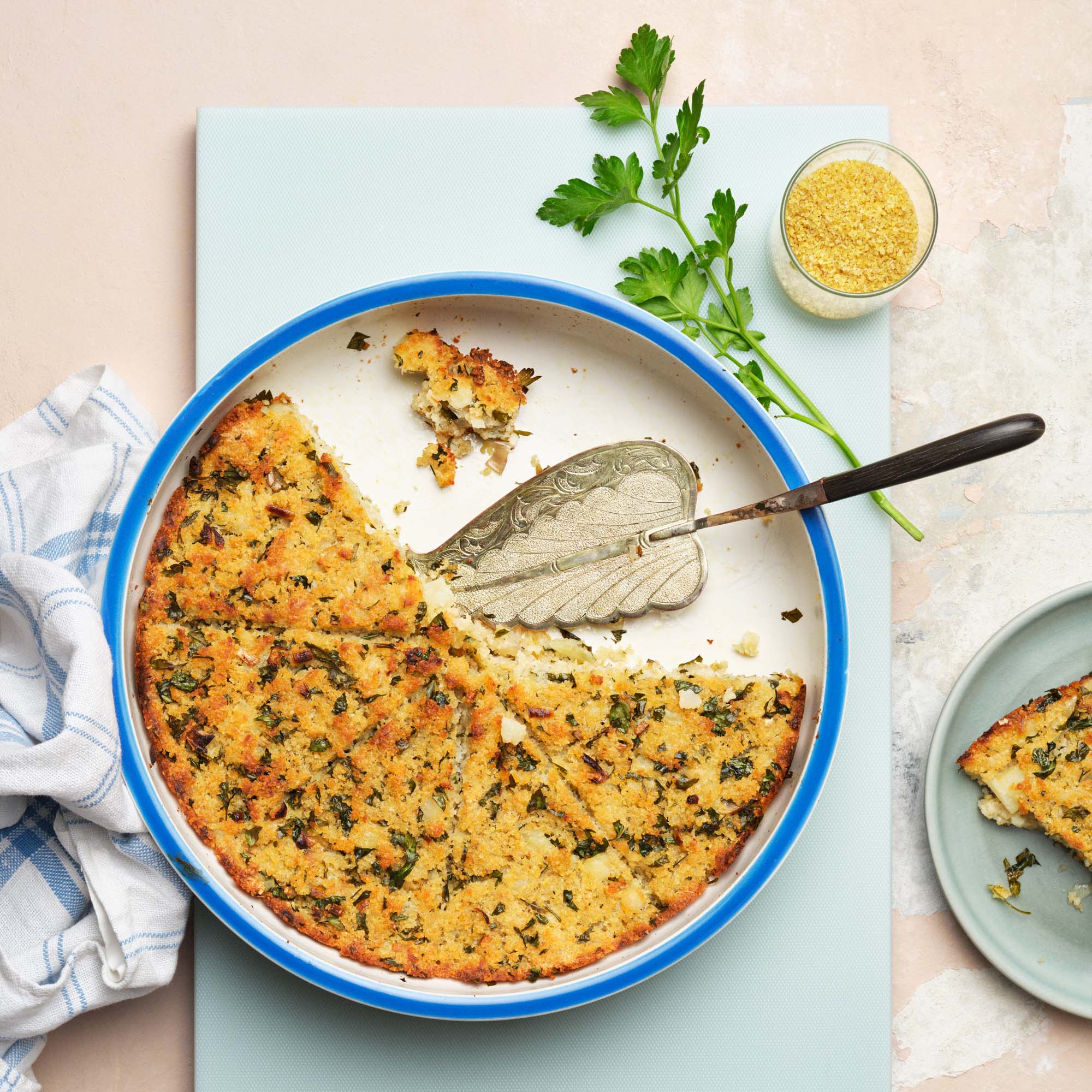 Vegansk kibbeh med bulgur, potatis och sju kryddor - Recept | Sevan